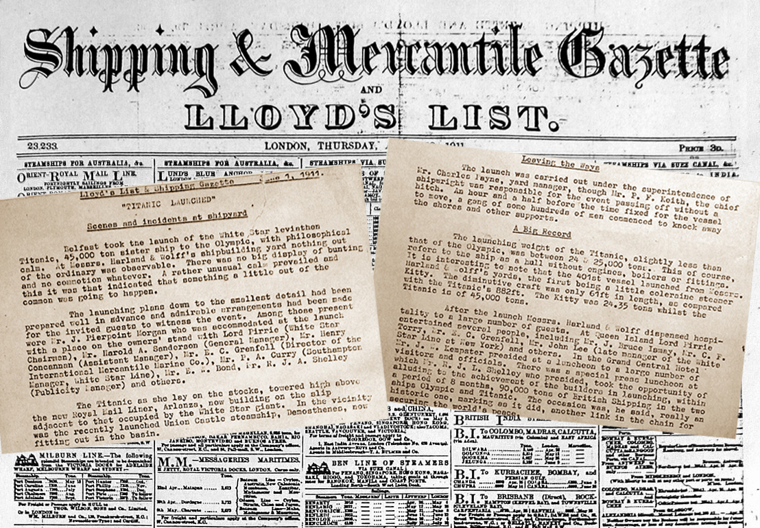 Lloyd's and the Titanic - Lloyd's